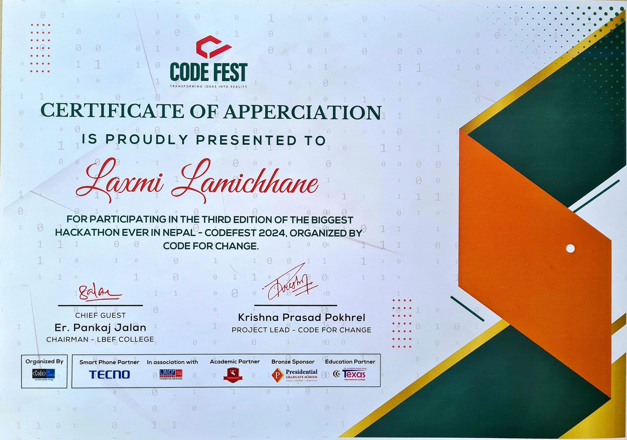 Laxmi Lamichhane | Profile